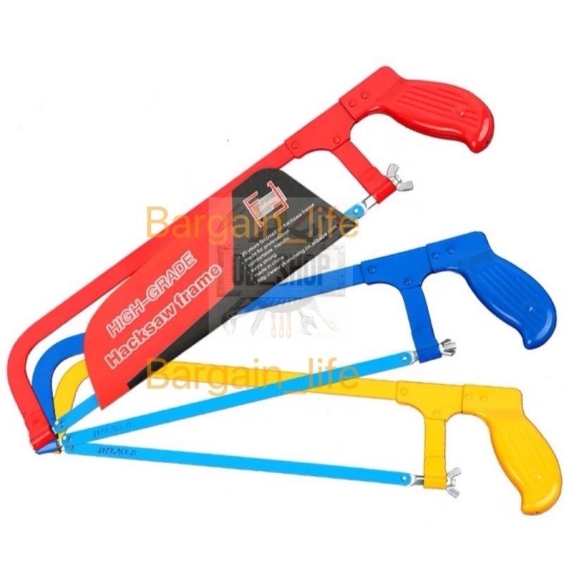 Hacksaw Frame with Blade Hand Saw Lagare Lagaring Bakal | Shopee ...