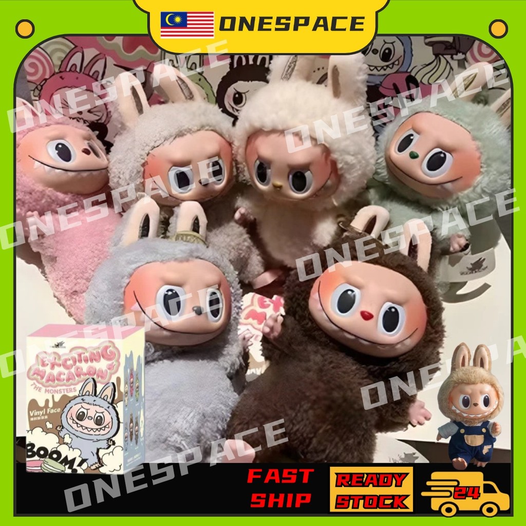 OEM Labubu Blind Box The Monsters Exciting Macaron Series V1 Blind Box ...