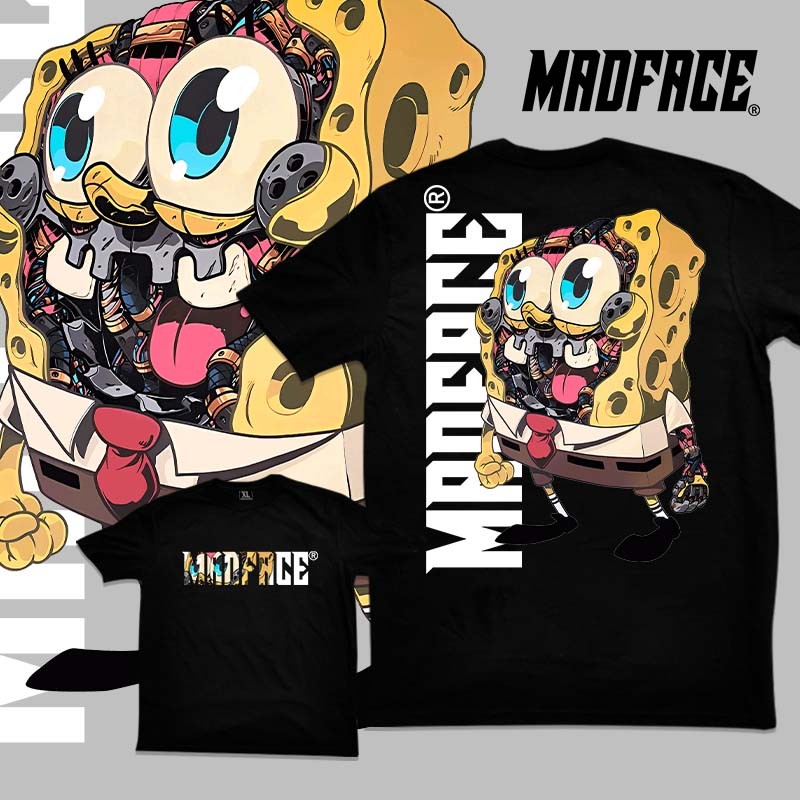 MADFACE Clothing - Robot SpongeBob - Anime Mecha Soul Series - Men's ...