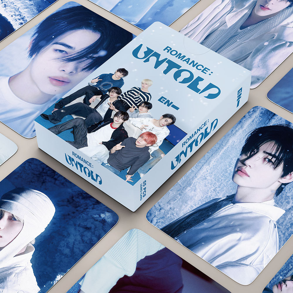 55 pcs Enhypen Return to the Official LOMO Card Photo ROMANCE: UNTOLD ...