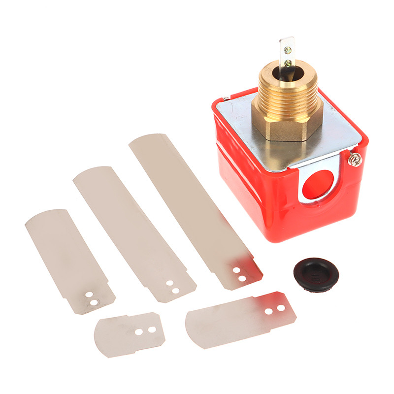 GMARTY Target Flow Meter Stainless Steel Seal Red Flow Sensor ...