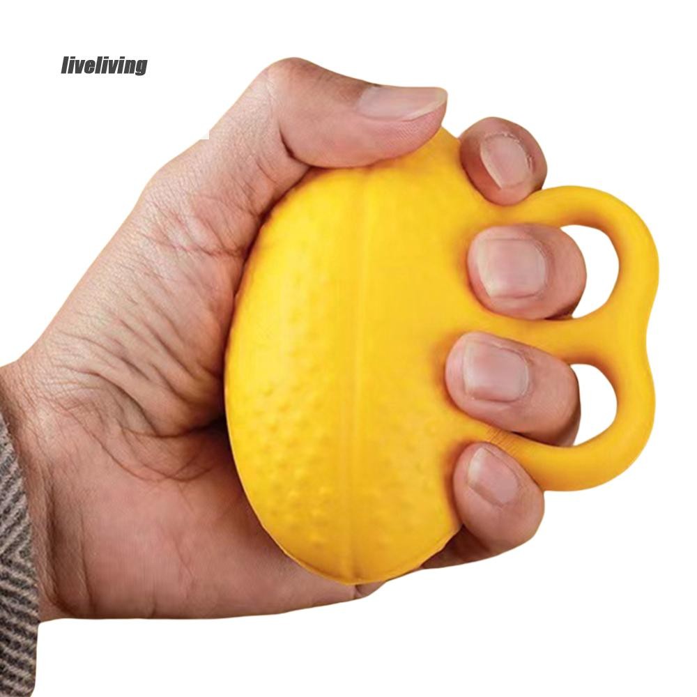 Finger Grip Ball Stress Relief Hand Strengthener Squeeze Ball for ...