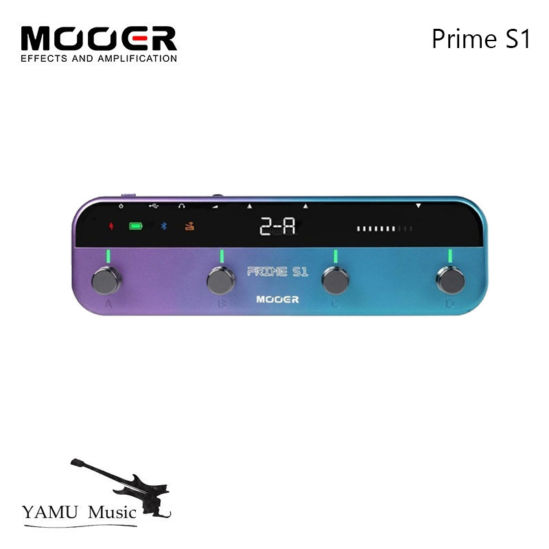 MOOER Prime S1 Multi-Effects Processor Stereo Electric Guitar Pedals ...