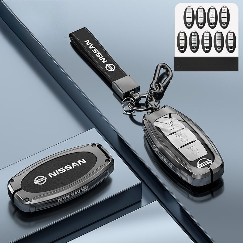 Car Key Case Cover for Nissan Kicks 2022 Note Almera Terra Navara D40 ...