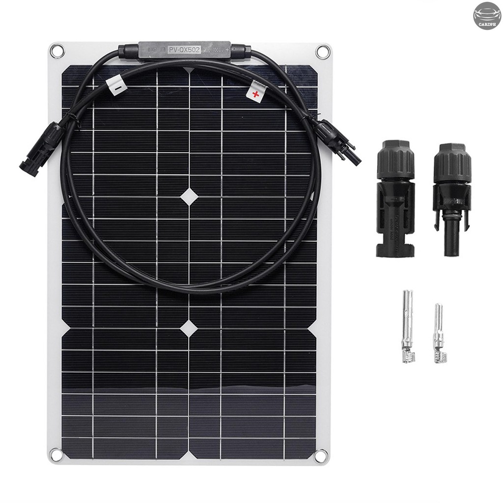 20W 18V Portable Solar Panel Kit, Waterproof Flexible Solar Panel with ...