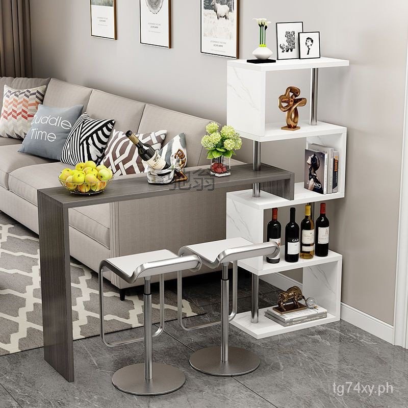 fz Household Bar Counter Simple Small Bar Rental House Wine Cabinet Bar ...