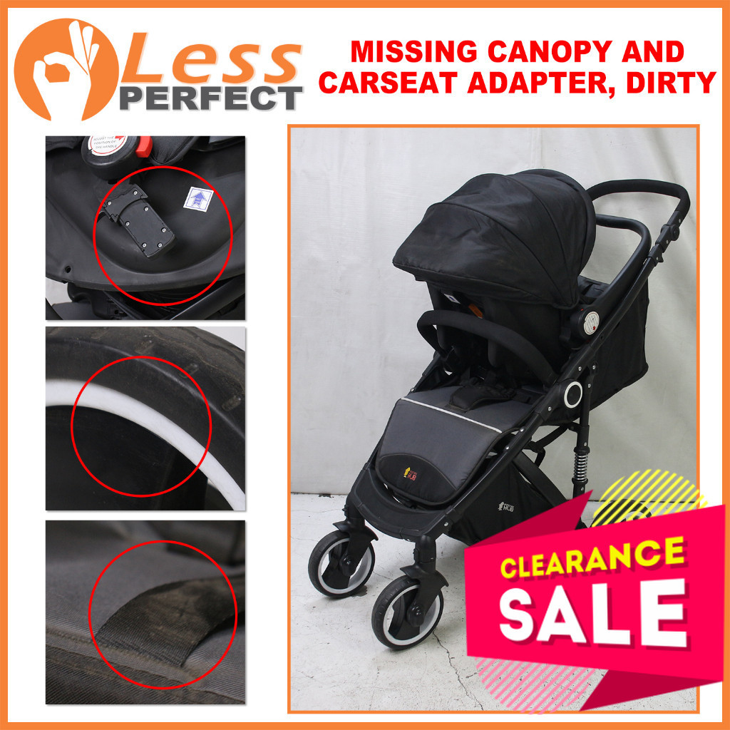 Less Perfect Shopee2264 2 in 1 Baby Stroller with Car Seat Baby Travel ...