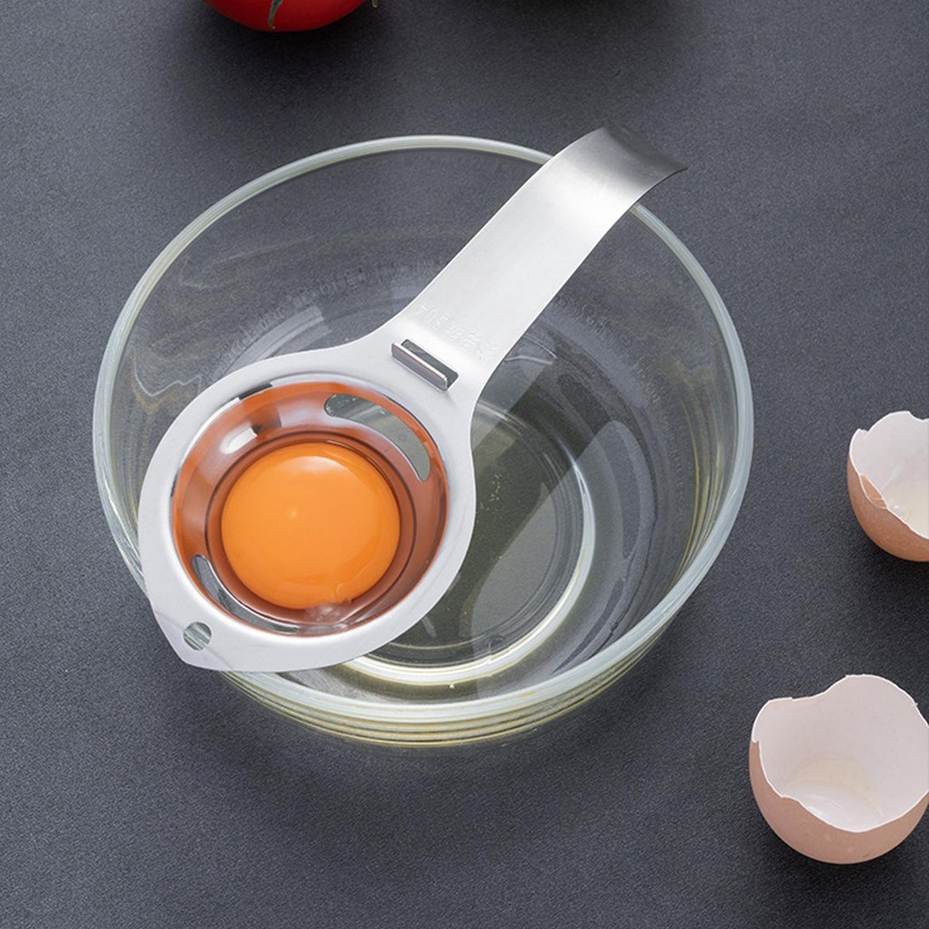 Stainless Steel Egg Separator Egg Yolk Divider Kitchen Gadget Egg ...
