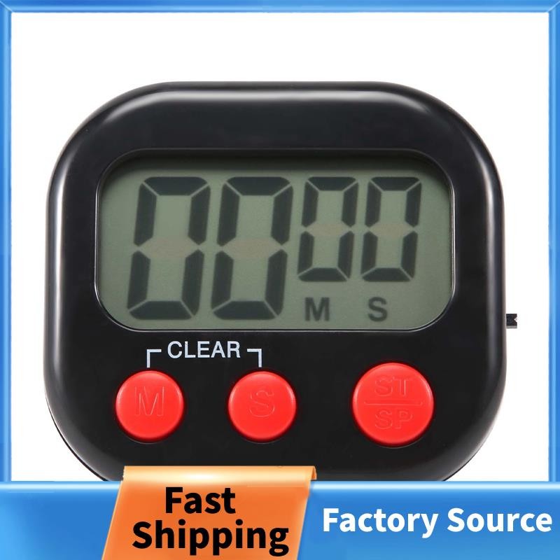 Kitchen , Digital Visual Magnetic Clock Stopwatch Countdown , Large LCD ...