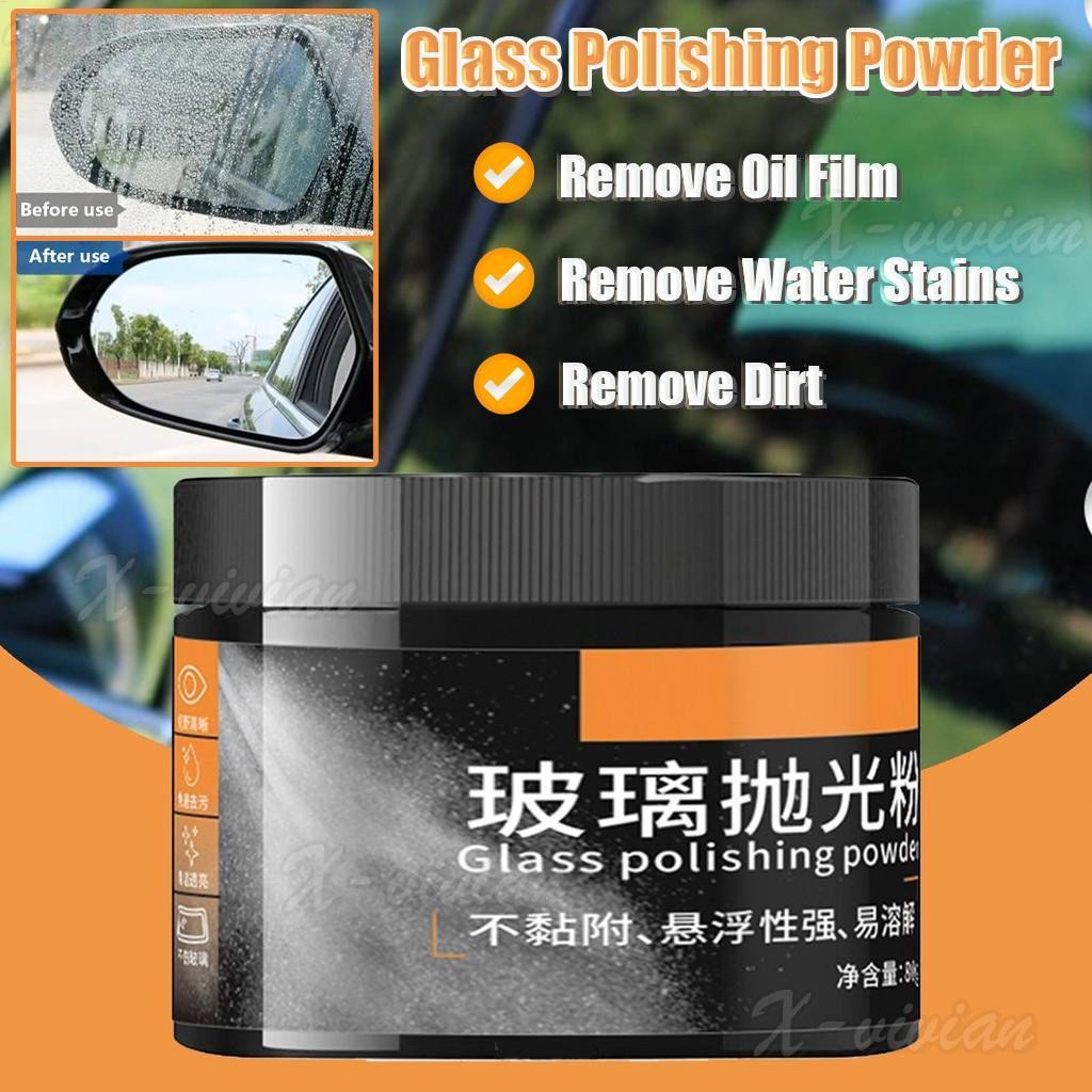 Car Glass Cleaning Scratch Polishing Powder Anti-Glare Oil Film ...