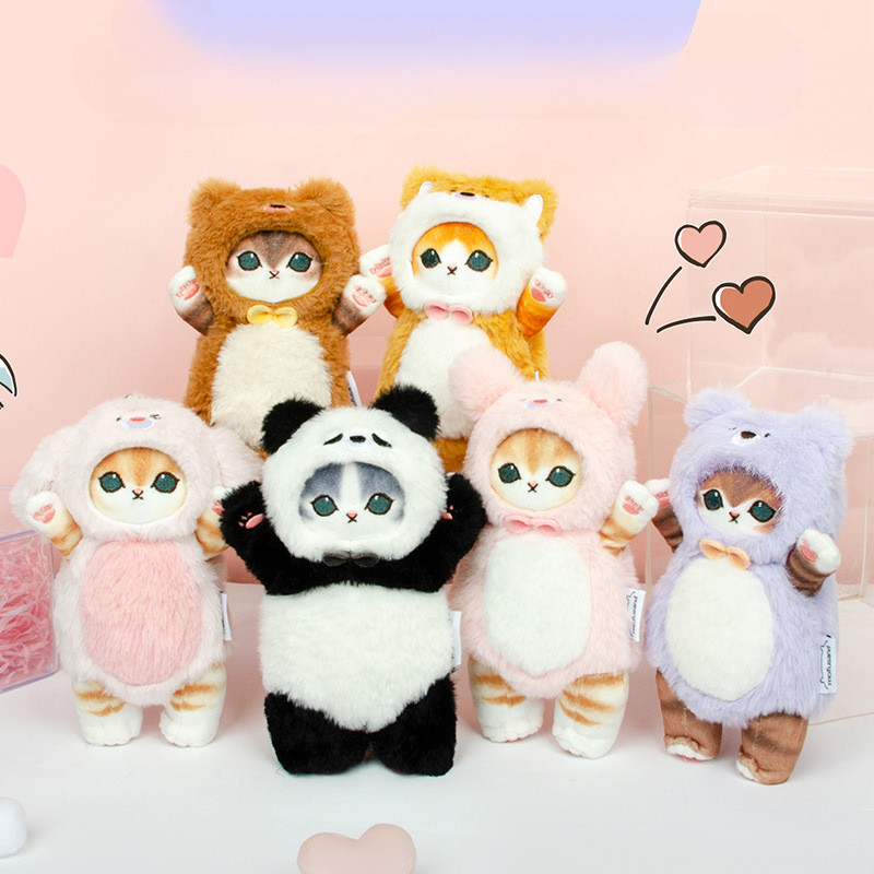 Mofusand Cat Cos Panda Rabbit Kawaii Animal Plushies Cute Stuffed Plush ...