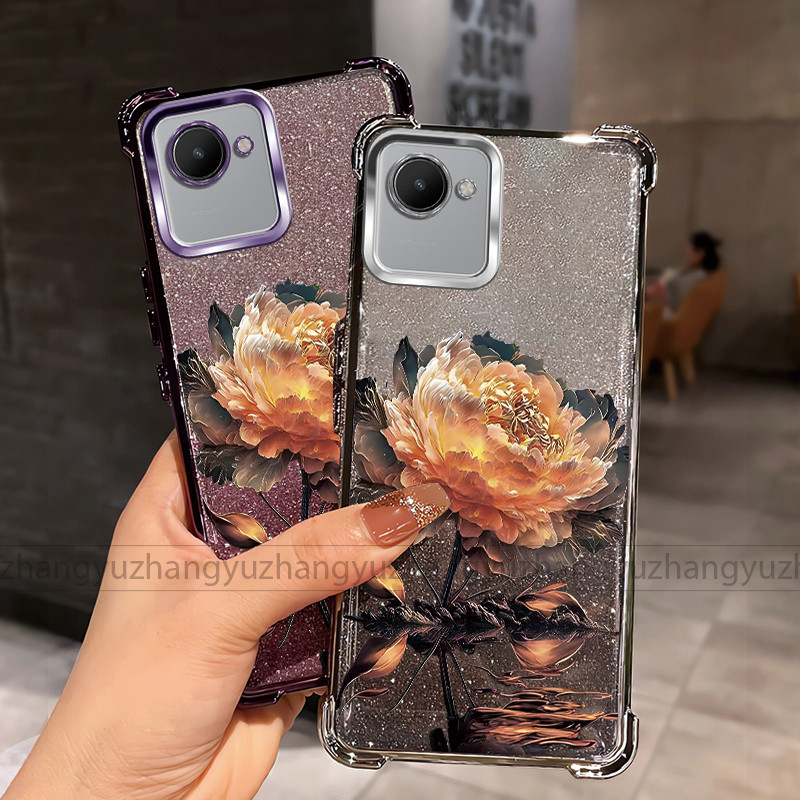 Case For Realme C30 C30S NARZO 50i Prime phone case 2025 lotus glitter ...