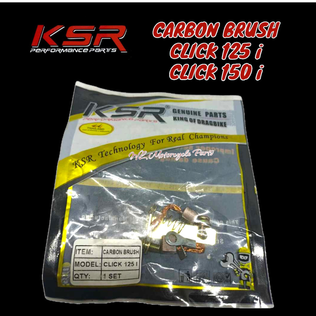 CLICK 125 i / CLICK 150 i CARBON BRUSH KSR PERFORMANCE THAILAND PARTS ...