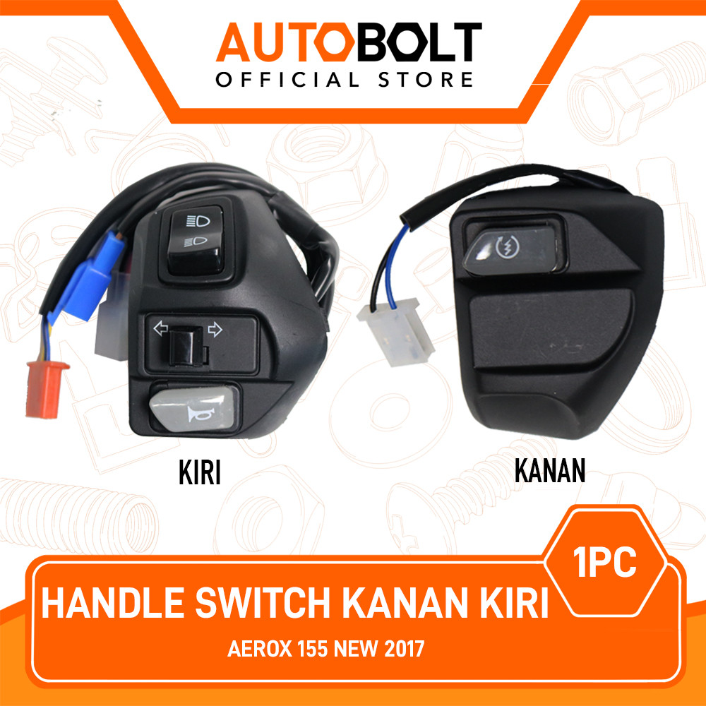 TOMBOL Handle Switch Right Left Aerox 155 New 2017 Switch Button Hendle ...