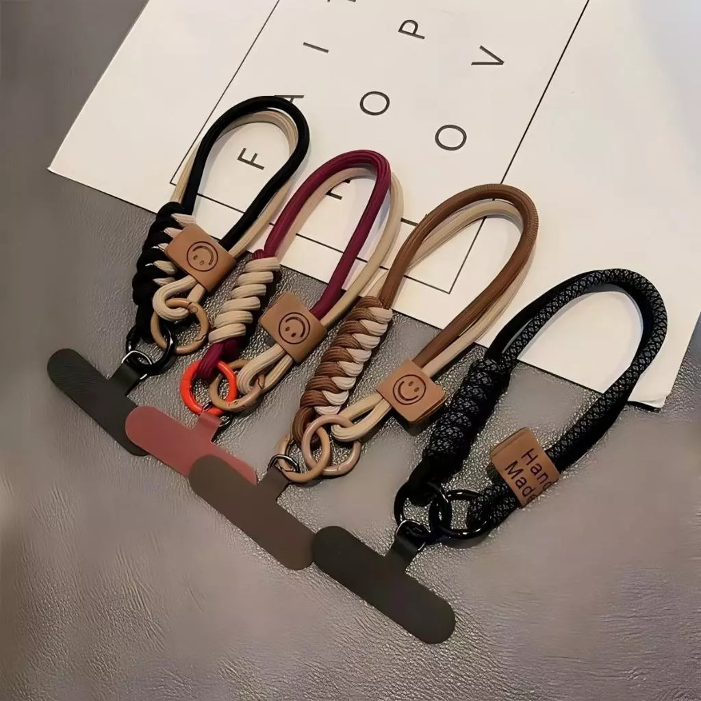 1pc Phone Case Braided Hanging Rope Lanyard Wristband Phone Lanyard ...