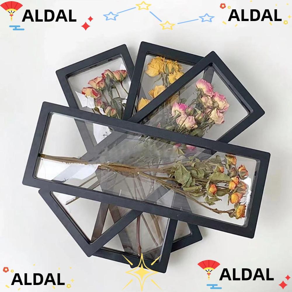 ALDAL Picture Frame, DIY Square Frame Storage Box, Transparent Black ...