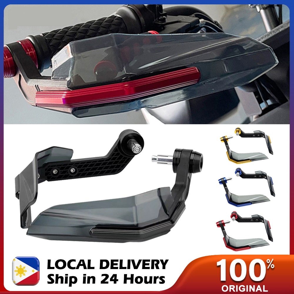 1Pair Universal Motorcycle Hand Guard Handlebar Protection Handle Lever ...