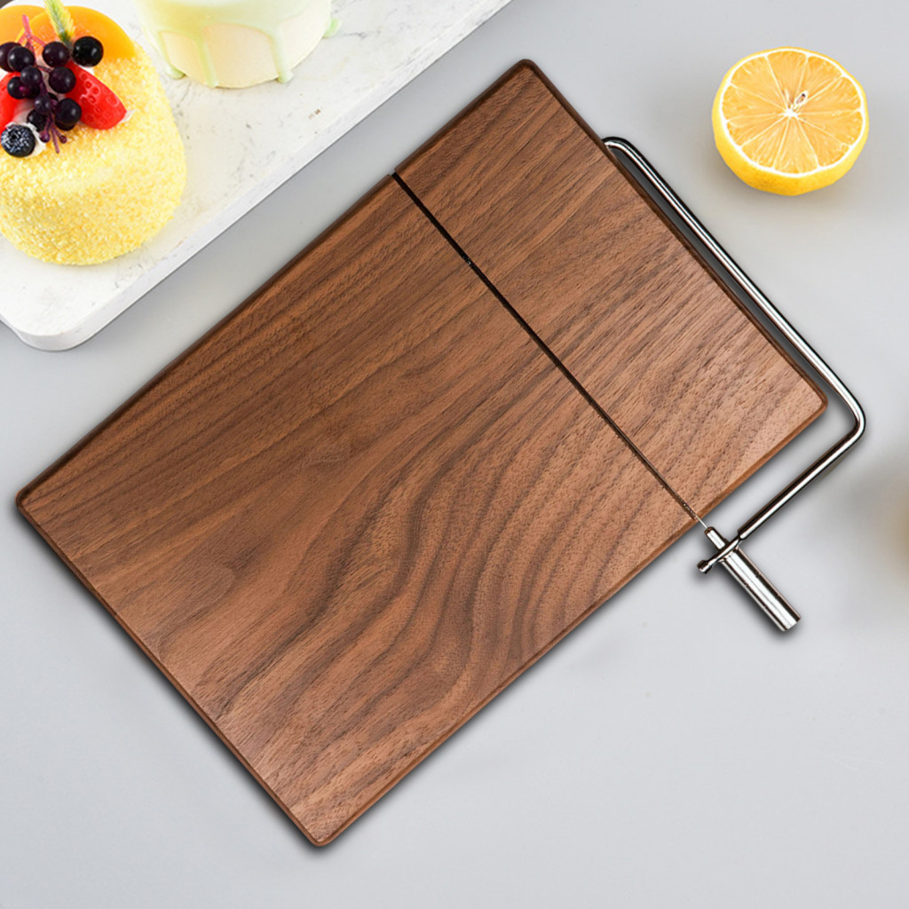 moreorders| Cheese Slicing Board Set Wooden Cheese Slicer Board for ...