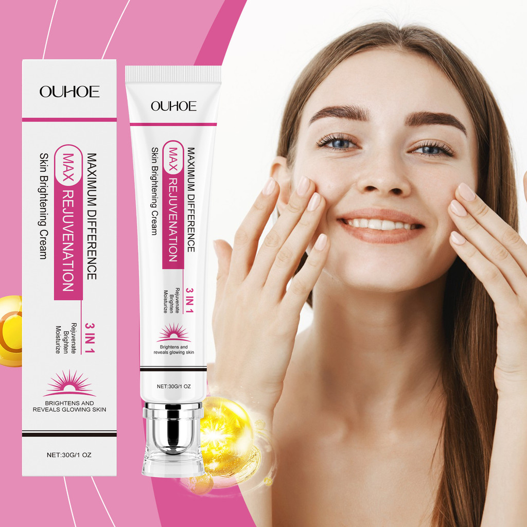 30g OUHOE Brightening Cream Gentle Hydration Moisturising Cream for ... 30g OUHOE Brightening Cream Gentle Hydration Moisturising Cream for ...