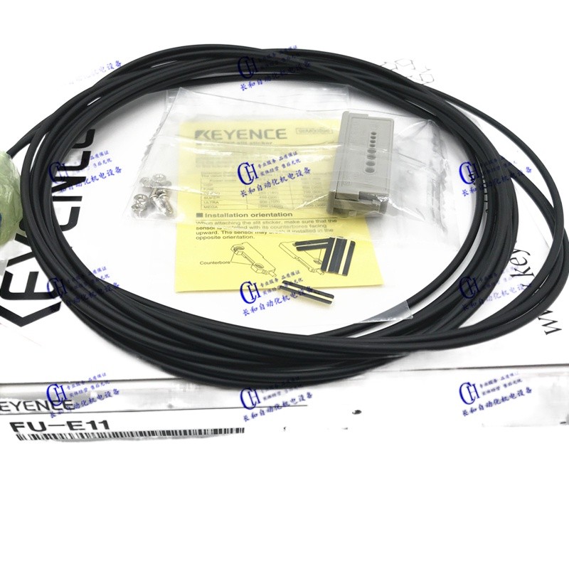 KEYENCE KEYENCE FU-E11 on-radiation area type FU-12 infrared fiber ...
