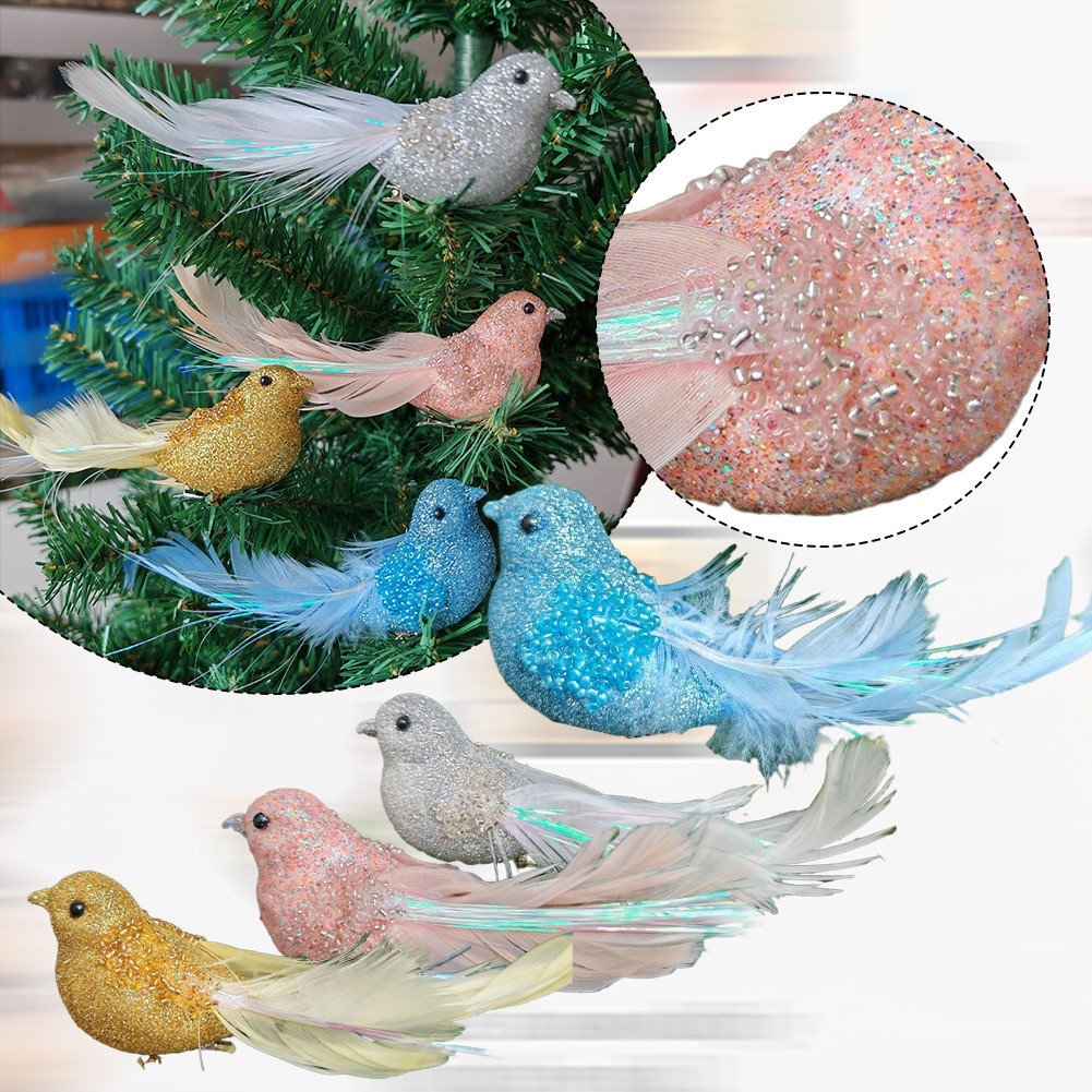 Artificial Foam Doves Small Cute Birds Storefront Scenery Gift For Bird ...