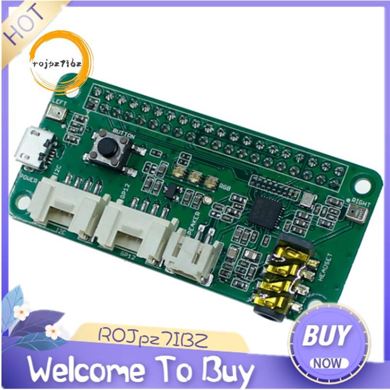 ReSpeaker 2-Mics Pi Hat for Raspberry Pi 4 Model B Voice Module Dual Microphone Array for ...