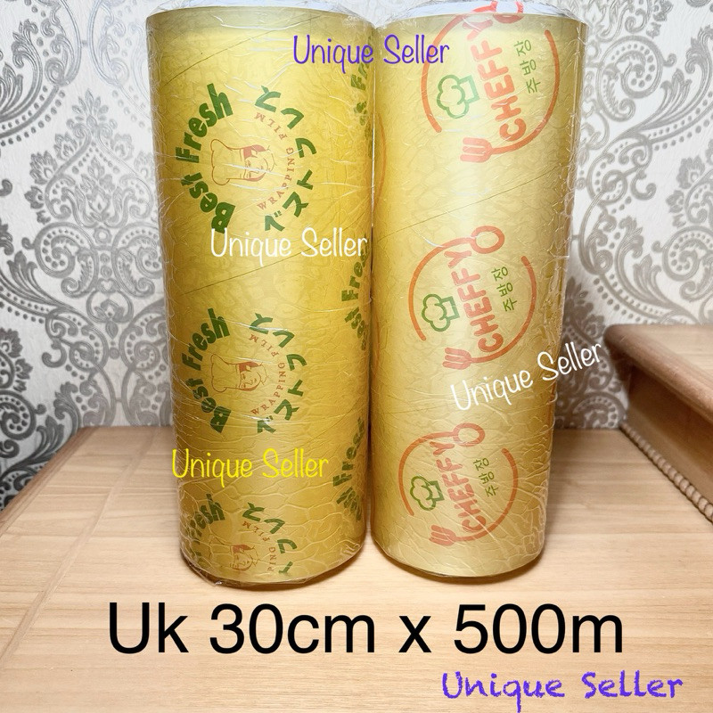 Plastic Wrapping Roll 30cm x 500m Best Fresh Cheffy / Food Wrapping ...