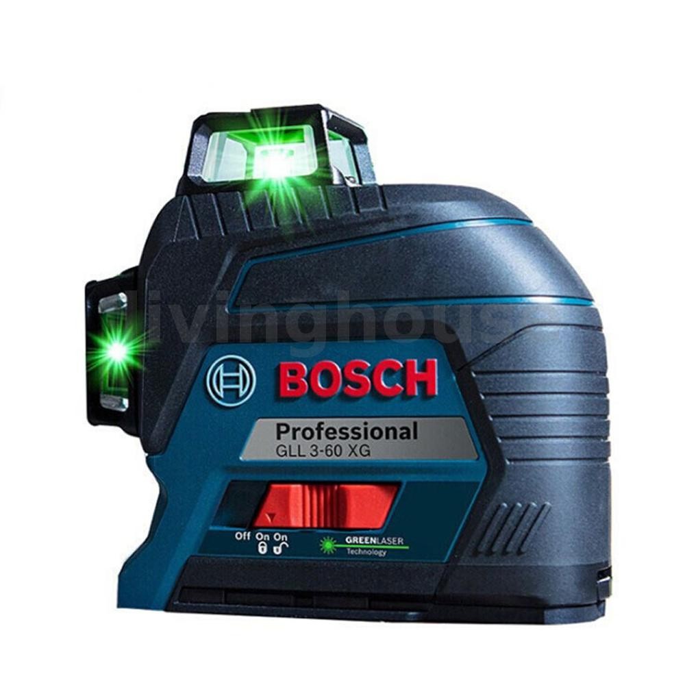 Bosch GLL 3-60 XG 3D Green Laser Level 12 Lines Auto-Leveling 30m Range ...