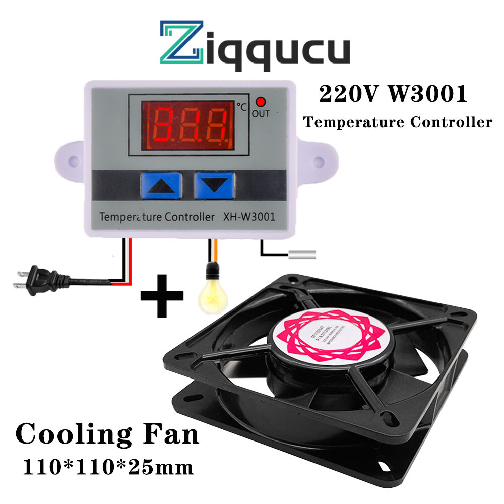 Pcbfun XH-W3001 Microcomputer Digital Temperature Controller Thermostat ...