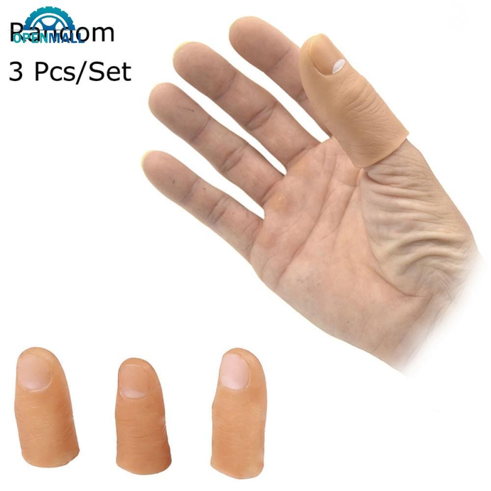OPENMALL 3Pcs Magic Tip Fingers Trick Rubber Close Up Vanish Appearing ...