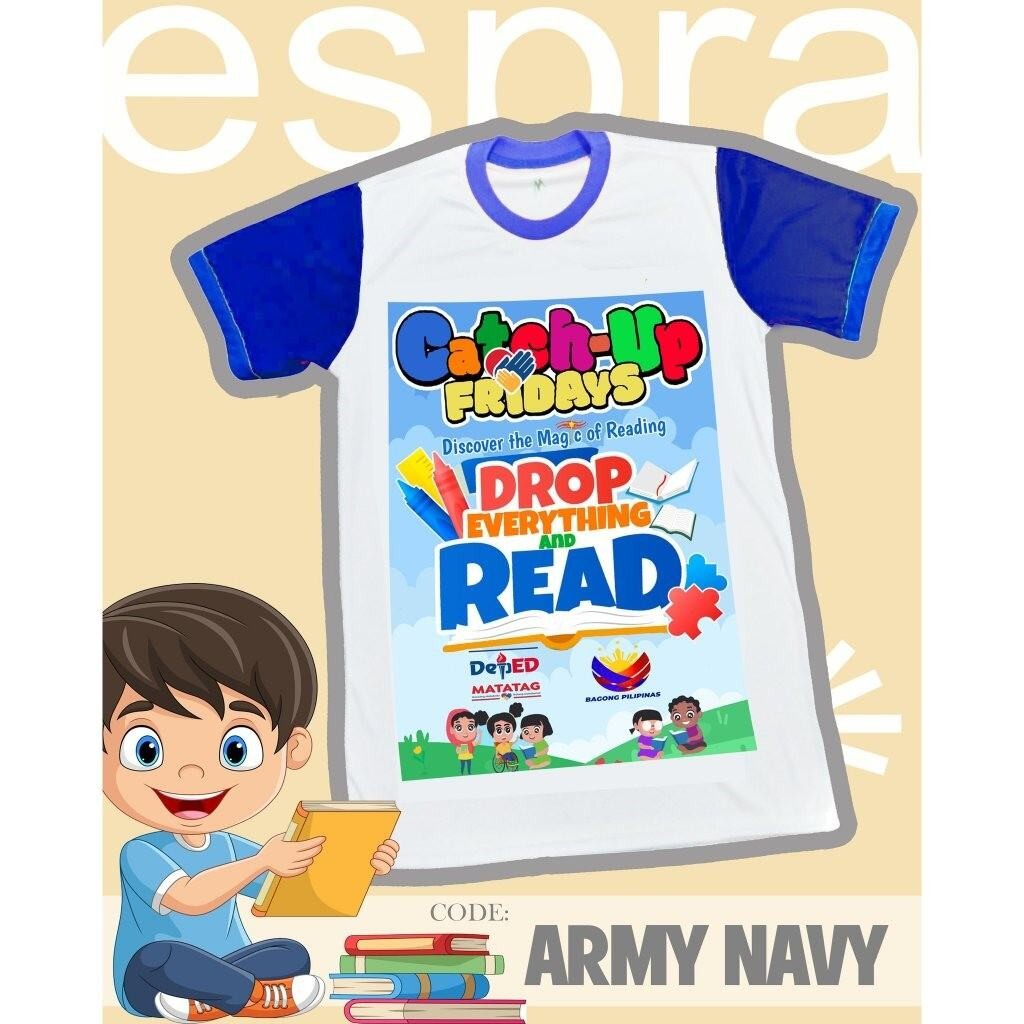 Deped TSHIRT Catch-up Friday Women's T-Shirts Matatag Shirts Full ...