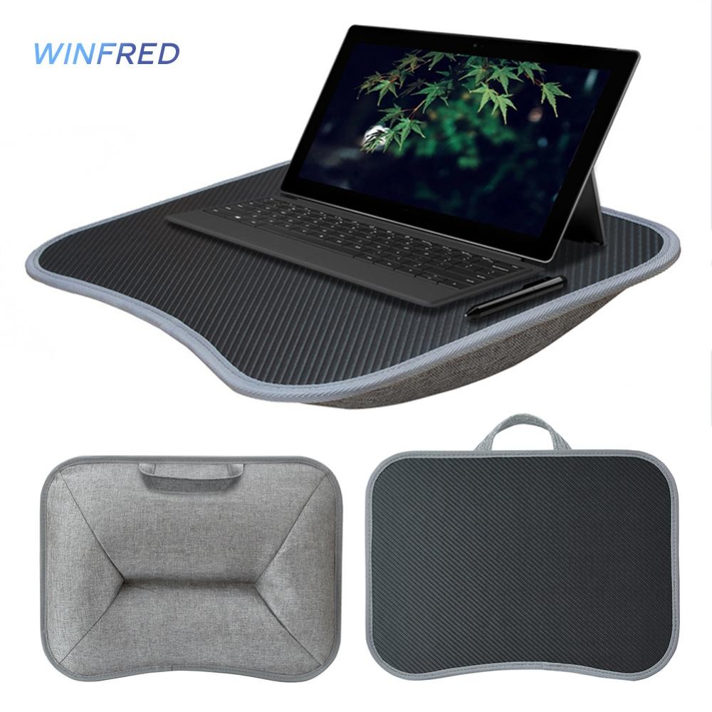Laptop Lap Desk Lap Desk With Pillow Cushion Comfortable Foam Device ...