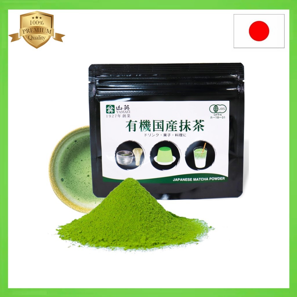 Yamaei Matcha Powder 30g Ceremonial Ceremony Tea Ceremony Latte Drink Confectionery【Direct from ...