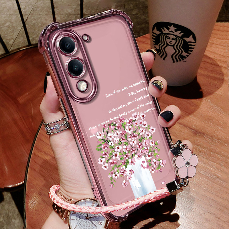 Casing for vivo y04 phone case Four corner anti fall protective cover ...