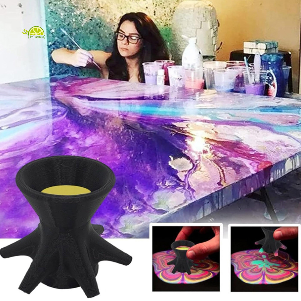 Small Canvas Painting Tool Compact Painting Cup Acrylic Paint Pouring ...