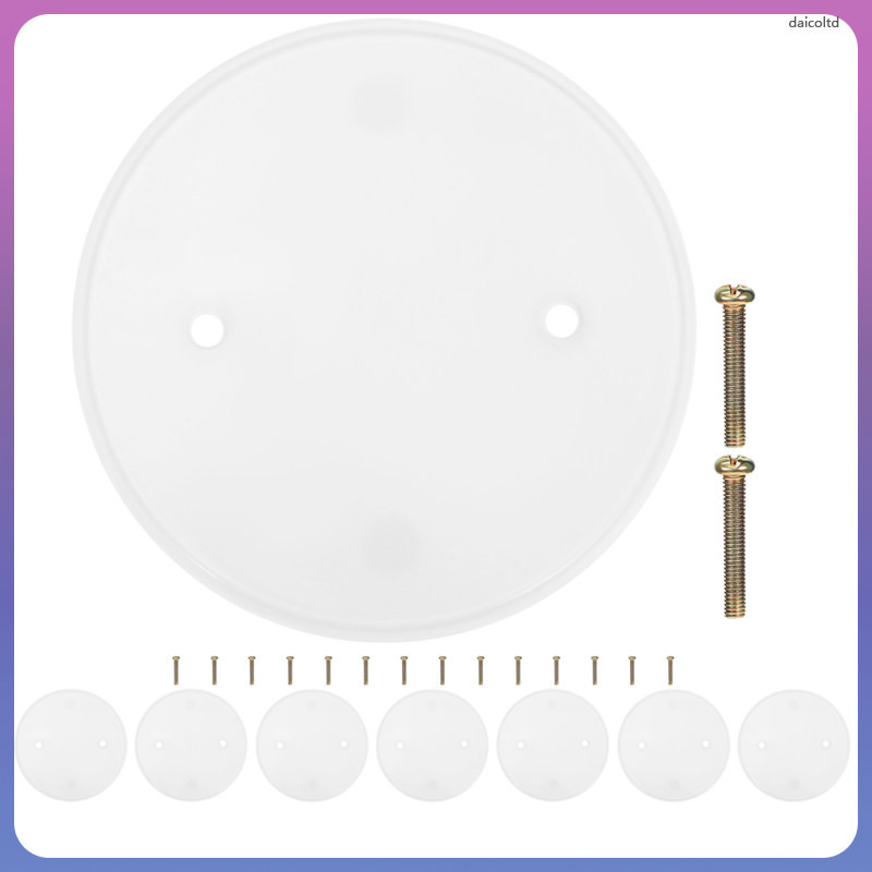 8pcs Wire Covers For Home And Office Use Ceiling Plate With Screws ...