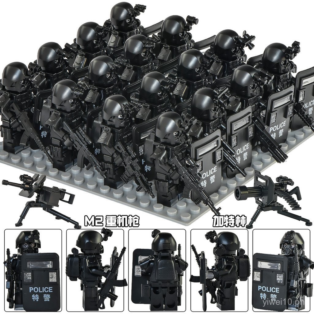 New Military Building Blocks Special Forces Soldier Figures City SWAT ...