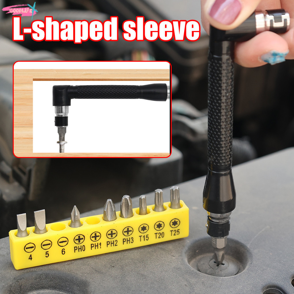 10 in 1 Multi-function L-shaped Socket Wrench Repair Tools Set ...