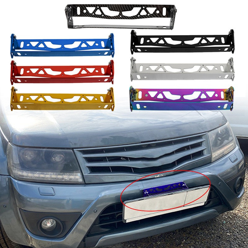 JDM car modified license plate holder, rotating license plate holder ...