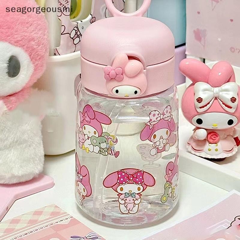 Seph 400ML Cinnamoroll Sanrio Water Bottle Anime Kuromi Melody Plastic ...