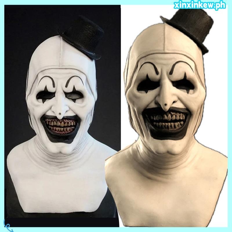 Terrifier Mask Art The Clown Cosplay Latex Masks Halloween Bloody ...