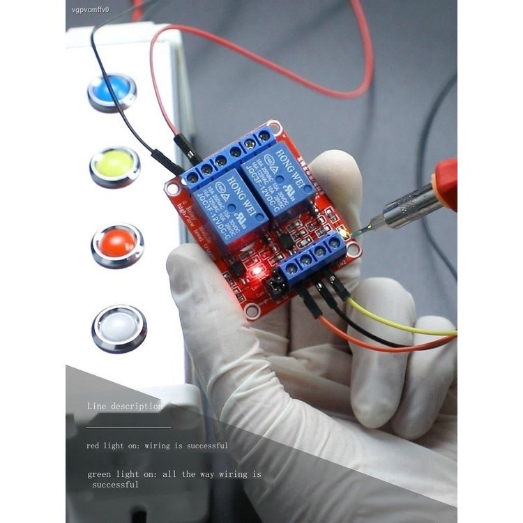 COD/1 2 4 8-way 5V12V24V relay module with optocoupler isolation support high and low level ...