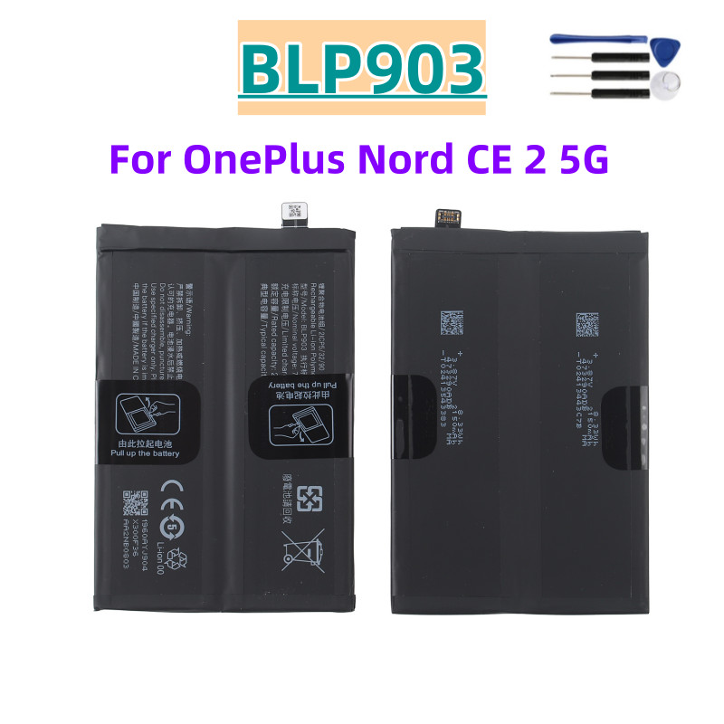New Replaced Battery BLP903 Battery For OnePlus Nord CE 2 5G BLP903 ...