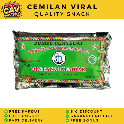 Cav TWIN STAR BALADO SEASONING 1Kg Salted Chili Seasoning Powder Aida ...