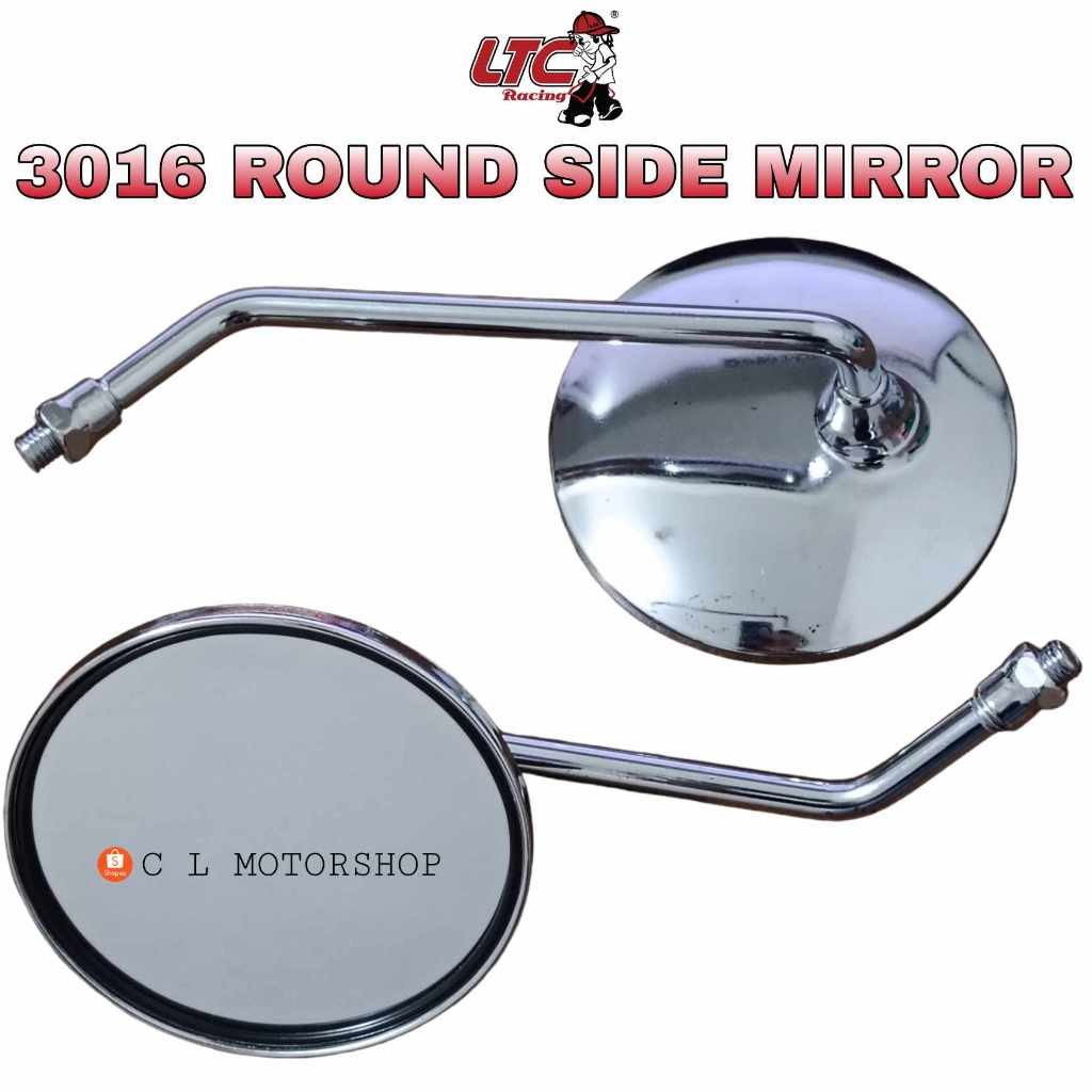 LTC #3016 ROUND BIG SIDE MIRROR (CHROME) | Shopee Philippines