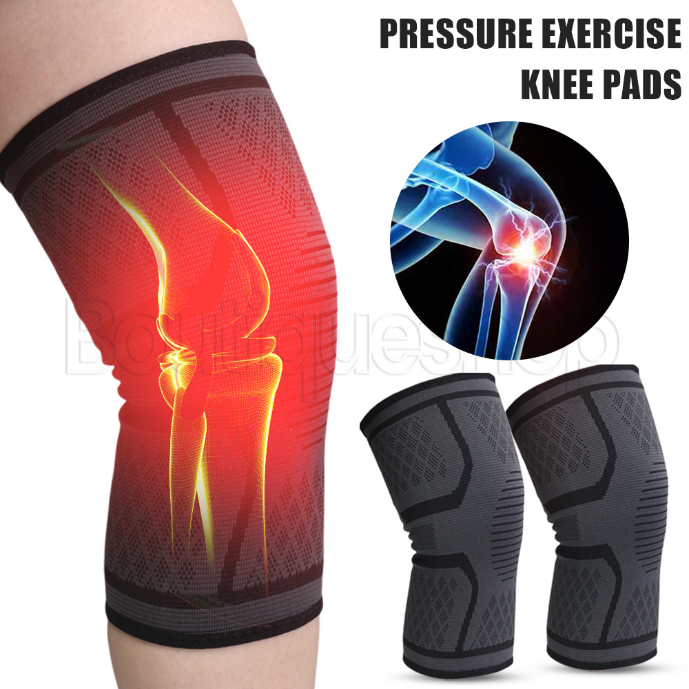Men Women Sports Knee Pads - Arthritis Compression Support Sleeve ...