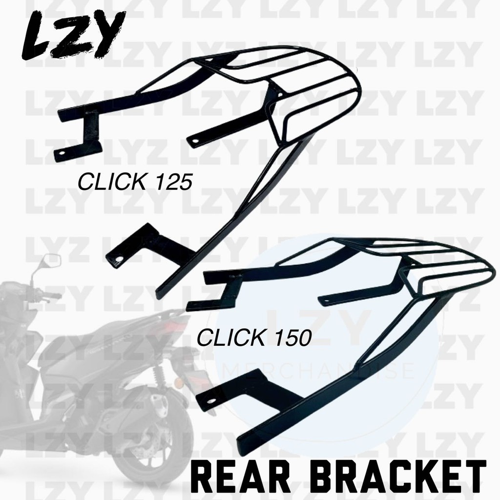 LZY Honda Click 125/150 Rear Bracket Heavy Duty Top Box Bracket for ...