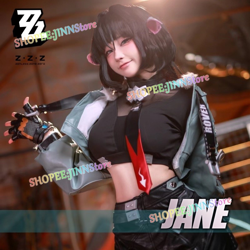 - JINN - COD JANE DOE Cosplay Costume ZENLESS ZONE ZERO JANE Cosplay ...