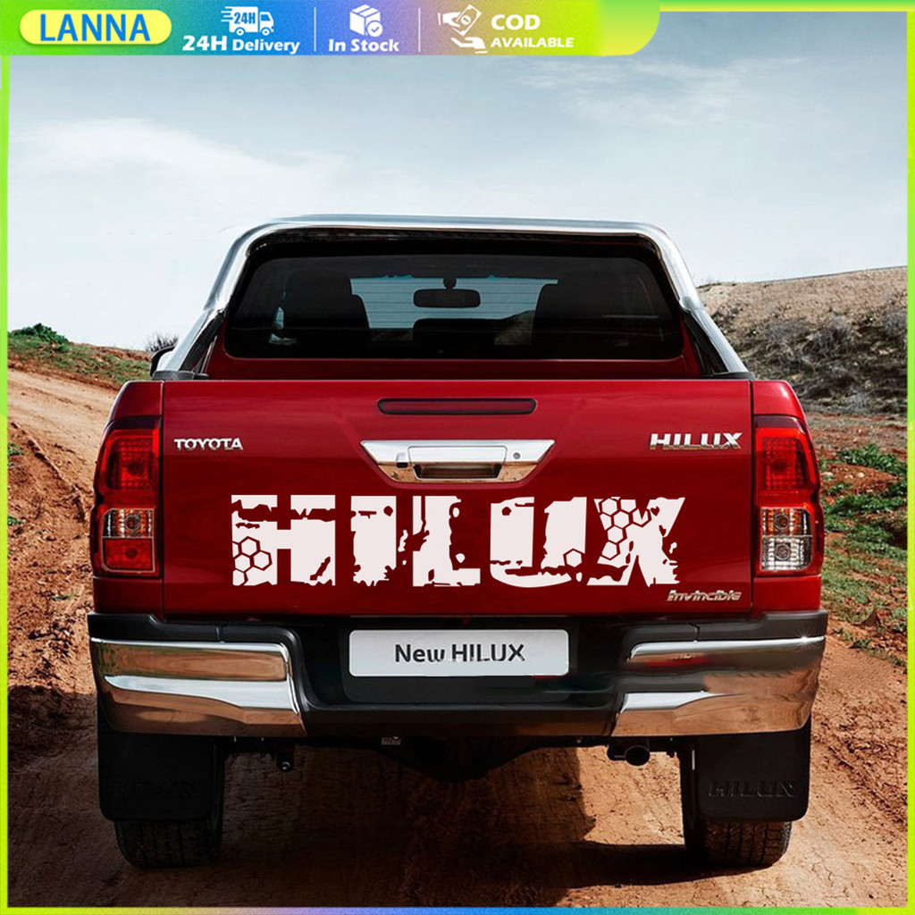 The Shop Is In Thailand. toyota hilux Car Stickers. Sticker Two Colors ...