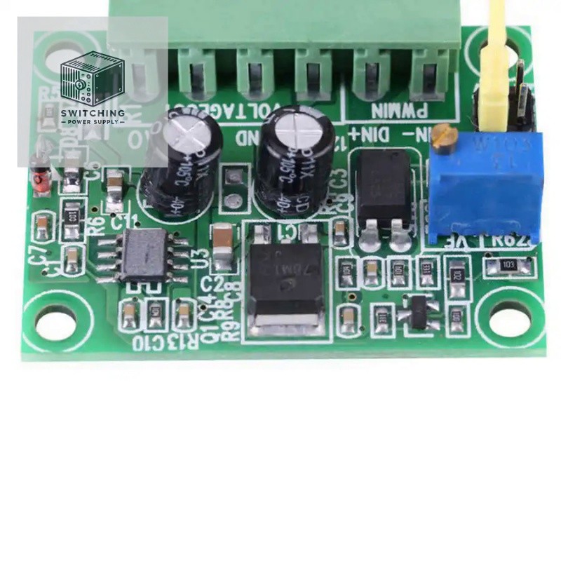 1pcs 1-3KHZ 0-10V PWM Signal to Voltage Converter Module Digital Analog ...